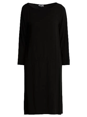 Crossley Midi Dress Size Viscose - Black