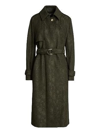 Liu Jo Overcoat & Trench Coat Size Polyester, Polyamide, Elastane - Green