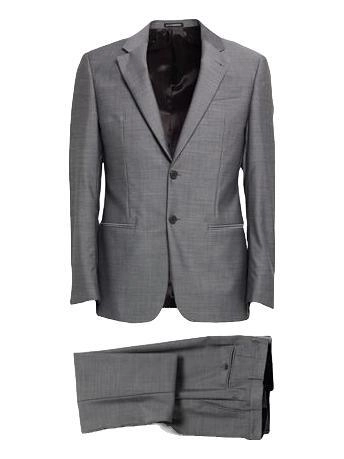 Emporio Armani Suit Size Virgin Wool - Grey
