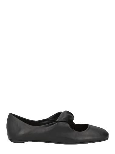 Alexander McQueen Ballet Flats Size Leather - Black