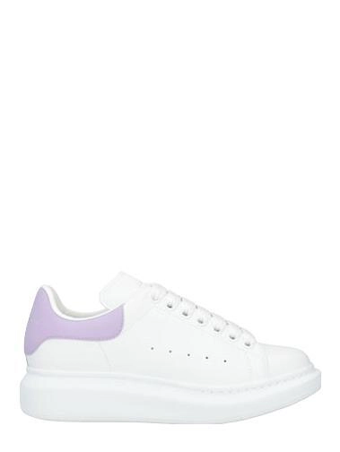 Alexander McQueen Sneakers Size Calfskin - White