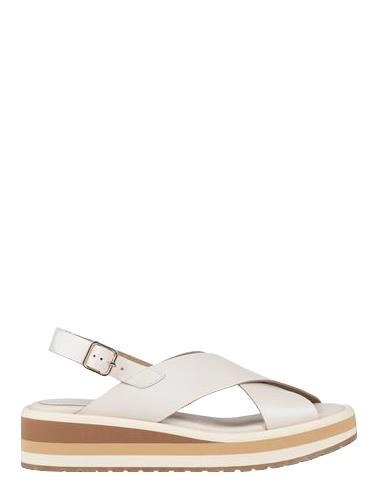 PALOMA BARCELO Rbblakecross Sandals Size Leather - Beige
