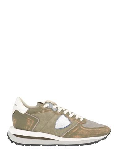Philippe Model Sneakers Size Leather, Textile Fibers - Green