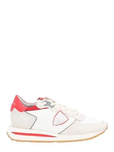 Philippe Model Sneakers Size Leather, Textile Fibers - Grey