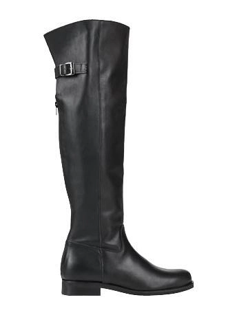 DIVINE FOLLIE Boot Size Leather - Black