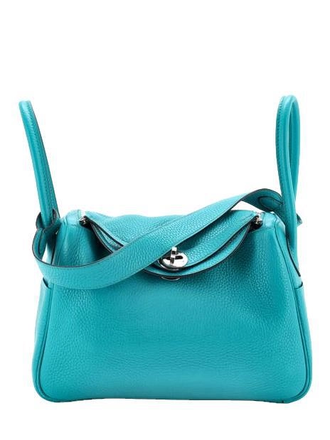 Hermès Lindy Bag Clemence 26 - Blue