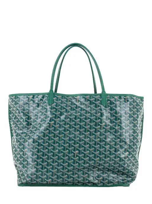 Goyard Anjou Reversible Tote Coated Canvas Gm - Green