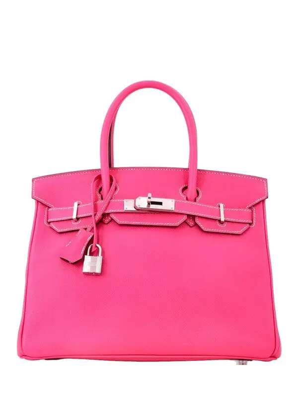 Hermès Candy Birkin Bag Epsom 30 - Pink