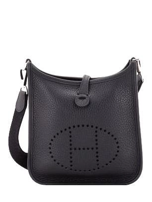 Hermès Evelyne Bag Gen Iii Clemence Tpm - Black