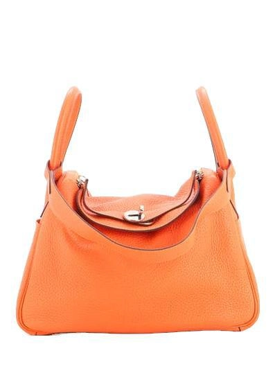 Hermès Lindy Bag Clemence 30 - Orange