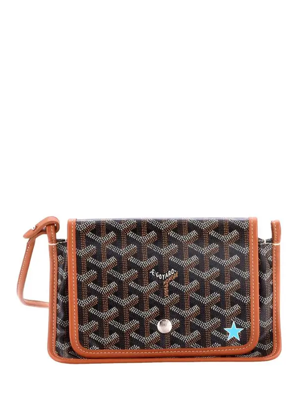 Goyard Plumet Clutch Wallet Printed Coated Canvas - Brown