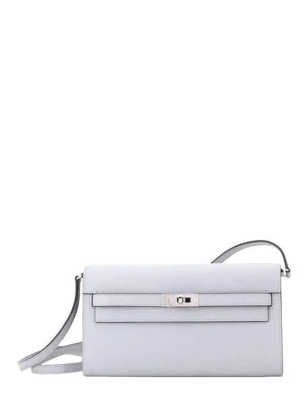 Hermès Kelly To Go Wallet Epsom - Blue