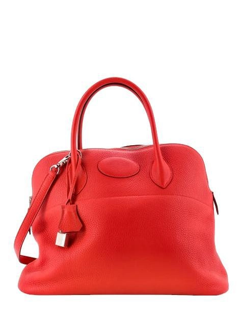 Hermès Bolide Bag Clemence 35 - Red