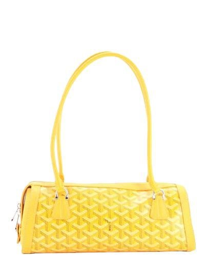 Goyard Bonbonniere Bag Coated Canvas - Yellow