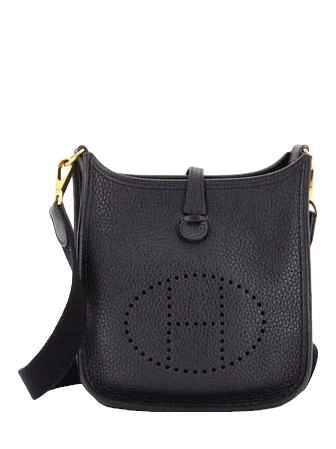 Hermès Evelyne Bag Gen Iii Clemence Tpm - Black