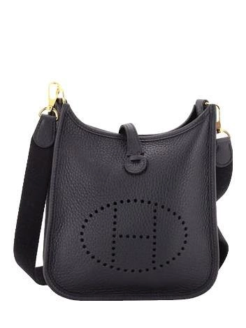 Hermès Evelyne Bag Gen Iii Clemence Tpm - Black