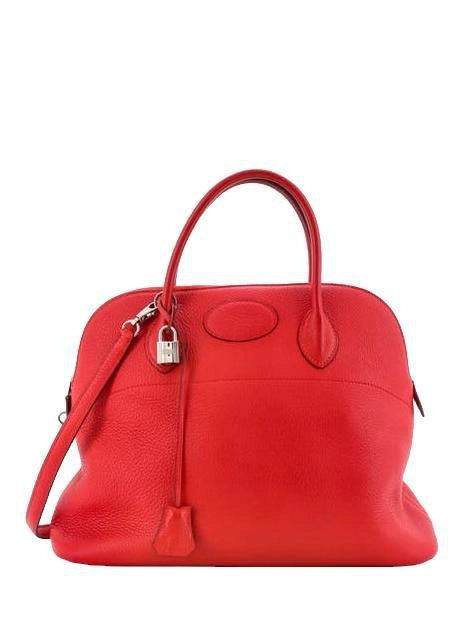 Hermès Bolide Bag Clemence 35 - Red