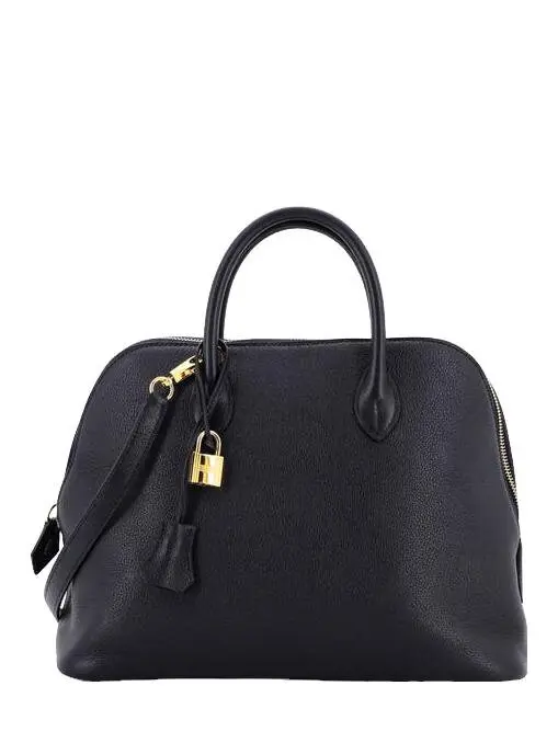 Hermès Bolide 1923 Bag Novillo 30 - Blue