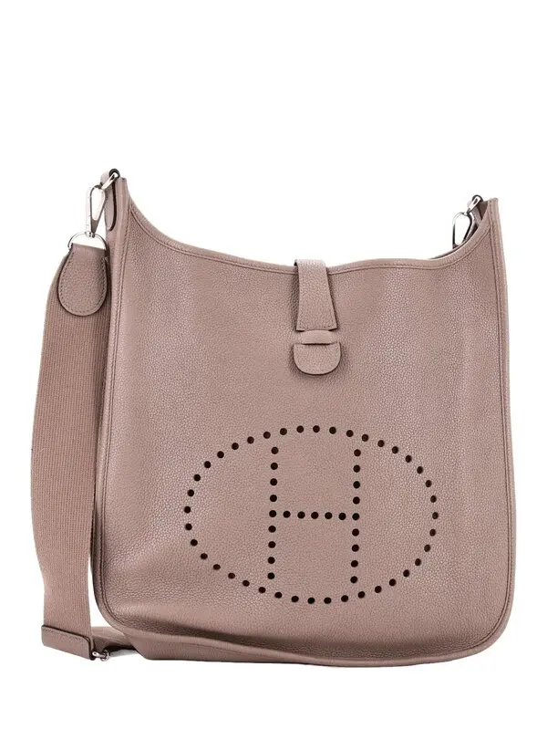 Hermès Evelyne Bag Gen Iii Maurice Gm - Grey