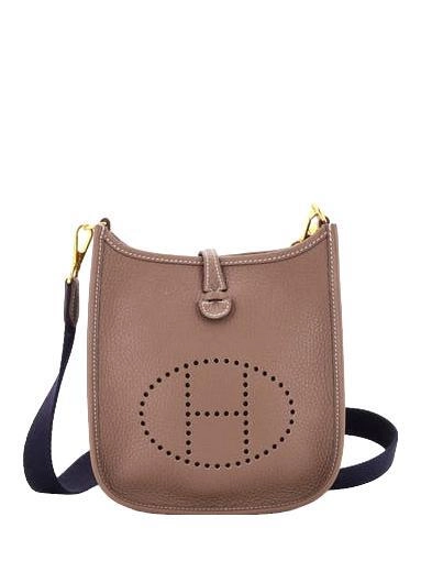 Hermès Evelyne Bag Gen Iii Clemence Tpm - Grey