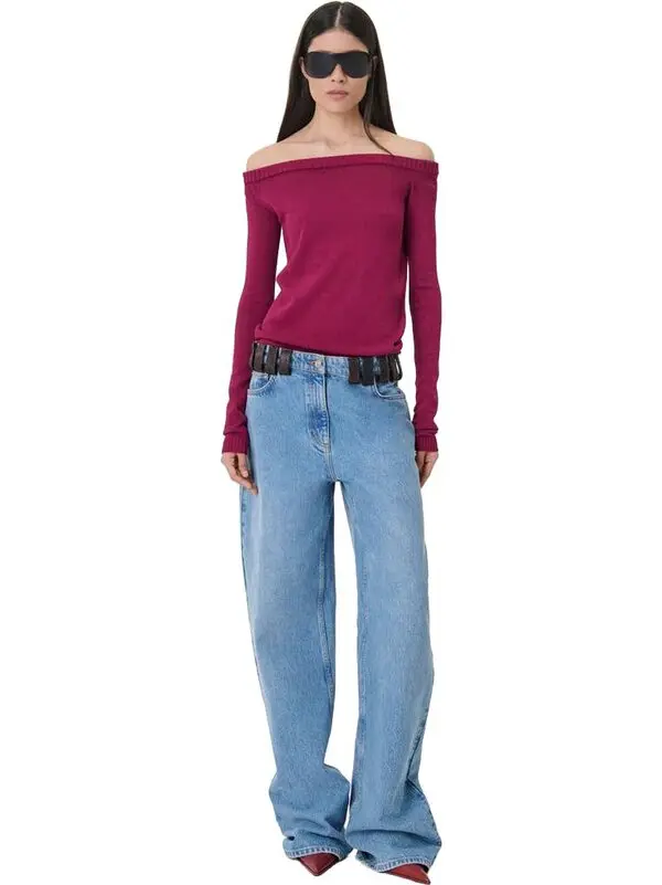 IRO PARIS The Bulle Sweater - Raspberry