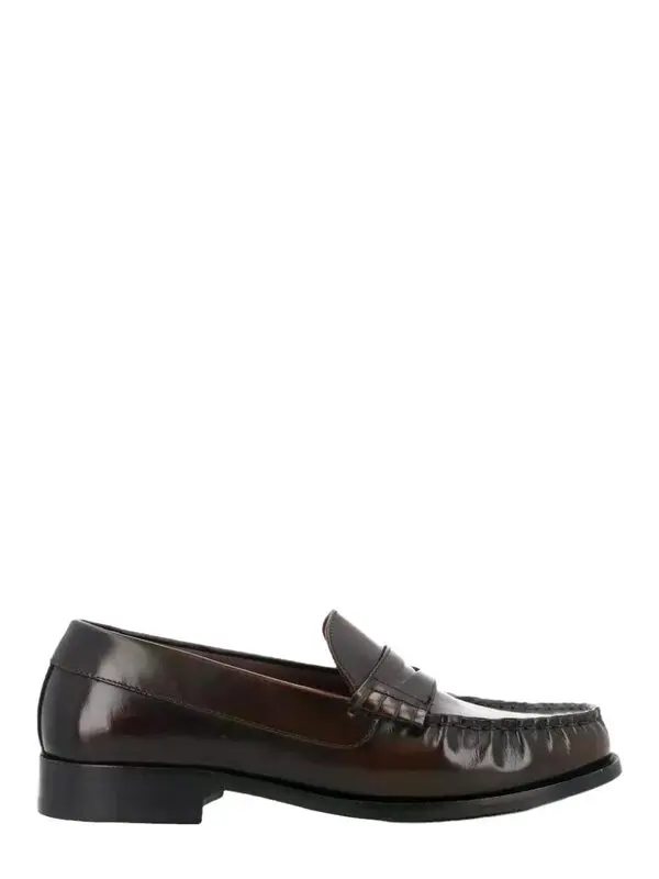 ALOHAS Slip-on Penny-slot Loafers - Brown