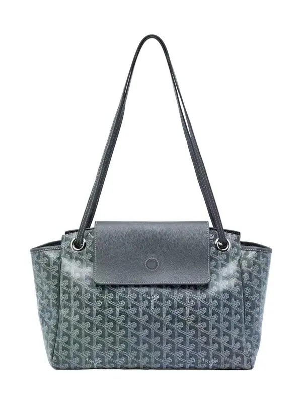 Goyard 2019 Goyardine Rouette Souple Pm Shoulder Bag - Grey