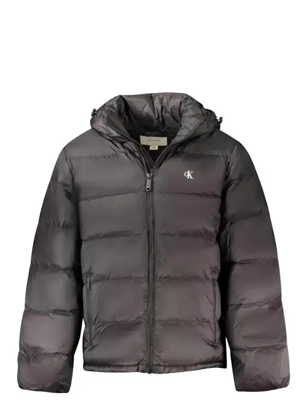 Calvin Klein Hooded Puffer Jacket - Black
