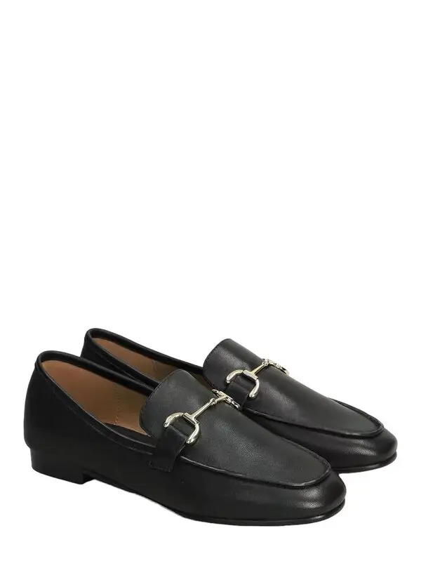 BIBI LOU Ashe 20 Leather Loafers - Black
