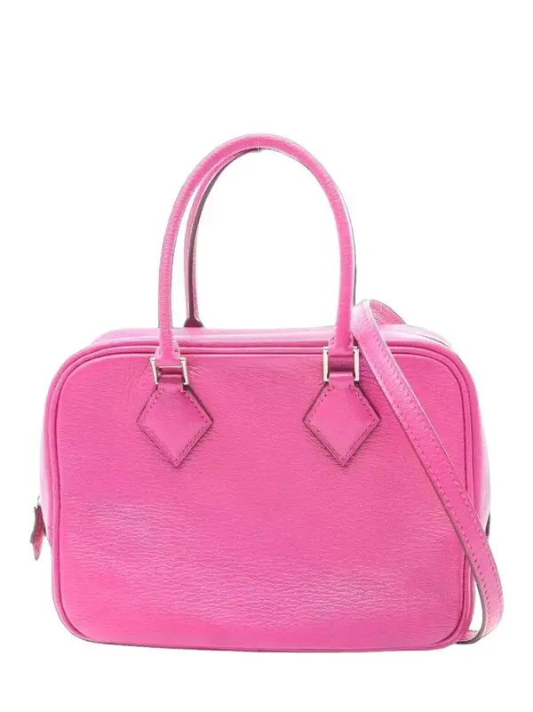 Hermès 2018 Mini Plume 20 Tote Bag - Pink