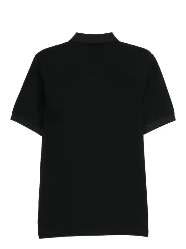 Fred Perry Jacquard Trim Polo - Black