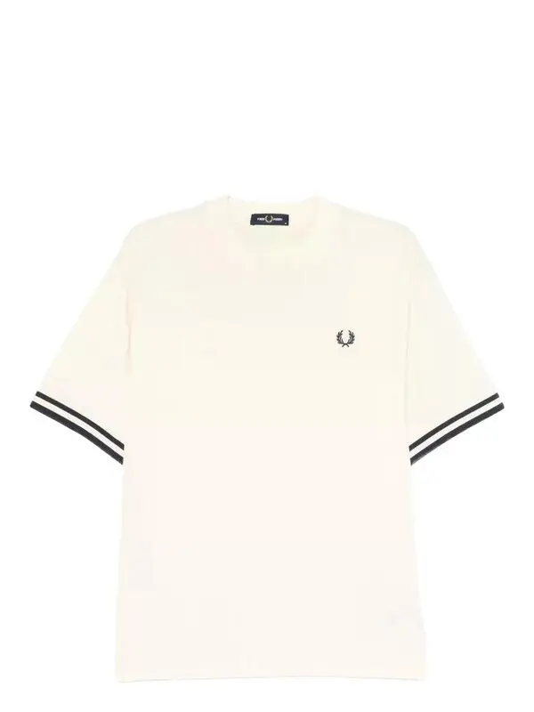 Fred Perry Bold Tipped T-shirt - Neutrals
