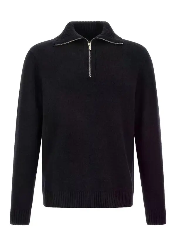 ZANONE Half-zip Sweater - Blue