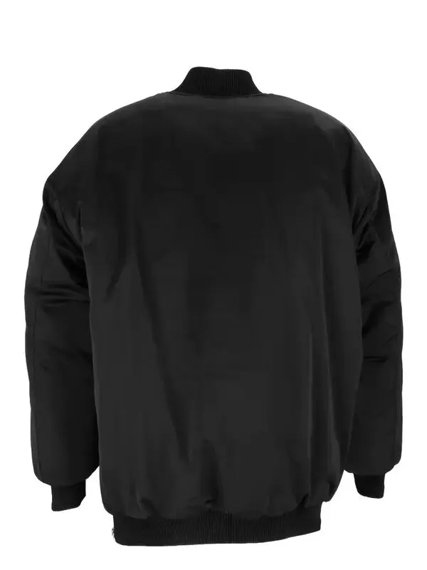 Ermanno Scervino Bead-embellished Bomber Jacket - Black