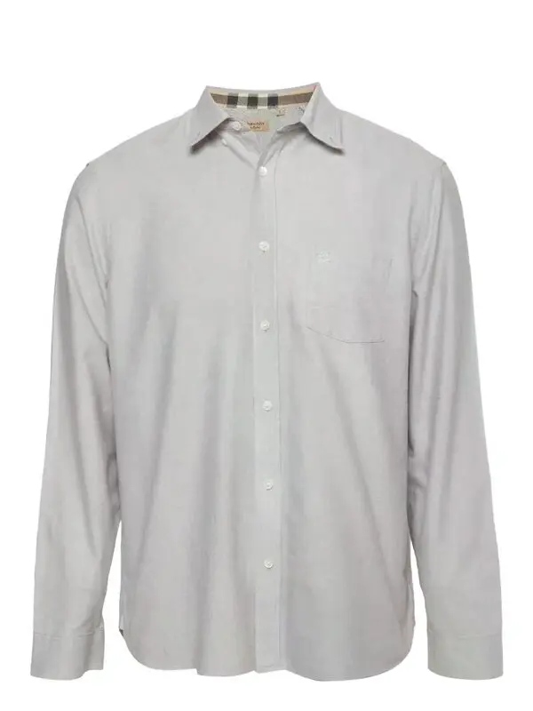 Burberry Button-down Shirt - Grey