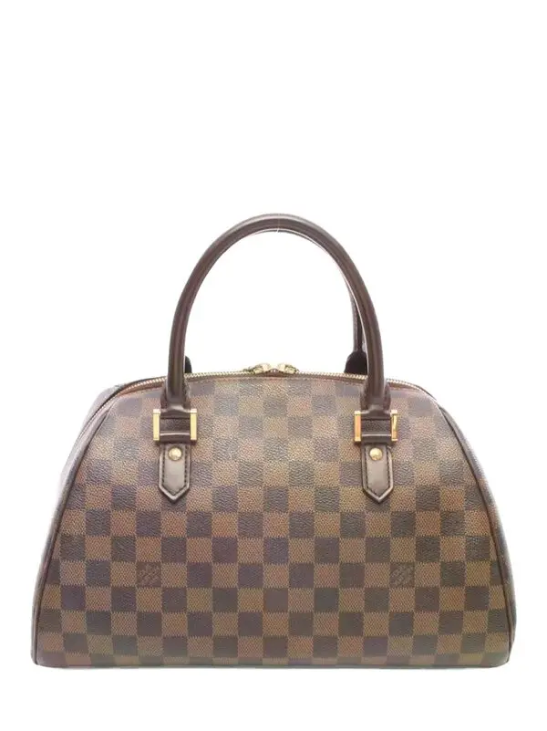 LOUIS VUITTON 2002 Rivera Mm Damier Ebene Tote Bag - Brown