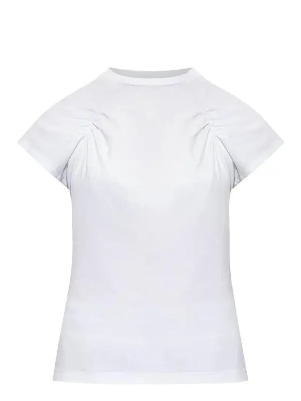AVAVAV Pleated T-shirt - White
