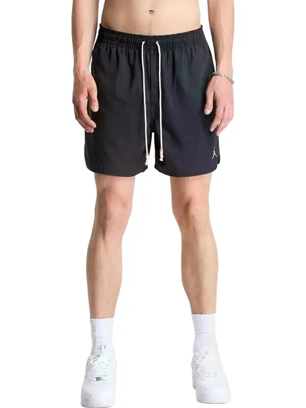 JORDAN Jumpman Drawstring-waist Shorts - Black