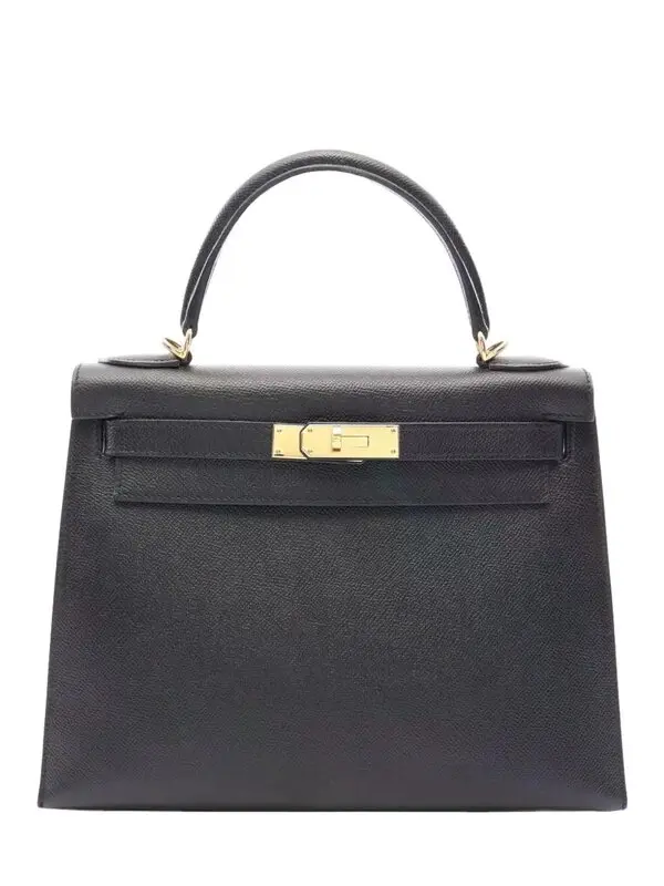 Hermès 2015 28 Kelly Tote Bag - Black