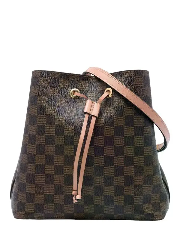LOUIS VUITTON 2020 Damier Ebene Neonoe Mm Bucket Bag - Brown