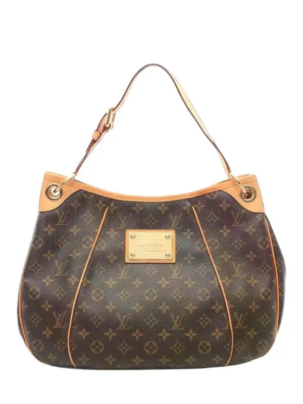LOUIS VUITTON 2008 Monogram Galliera Pm Shoulder Bag - Brown