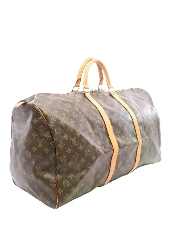 LOUIS VUITTON 2003 60 Keepall Holdall - Brown