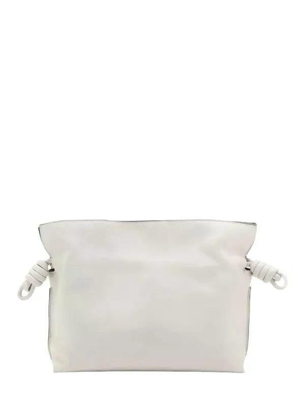 Loewe 2010-2026 Flamenco Knot Crossbody Bag - White