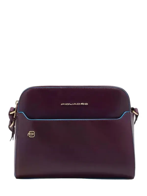 PIQUADRO Logo-plaque Crossbody Bag - Red