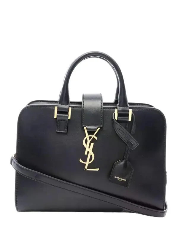 Saint Laurent 2010s Baby Cabas Two-way Handbag - Black
