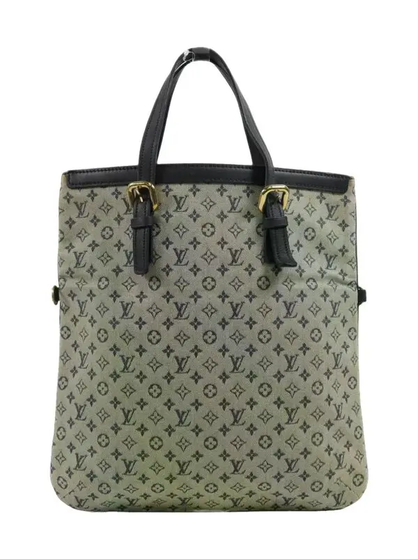 LOUIS VUITTON Mini Lin Francoise Tote Bag - Grey