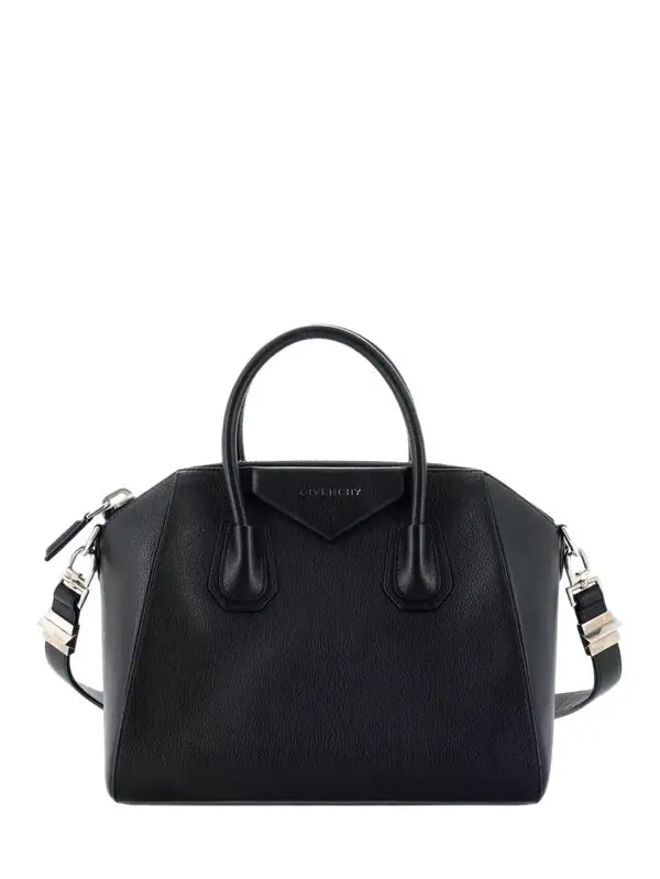 Givenchy Antigona Bag Leather Small Satchel - Black