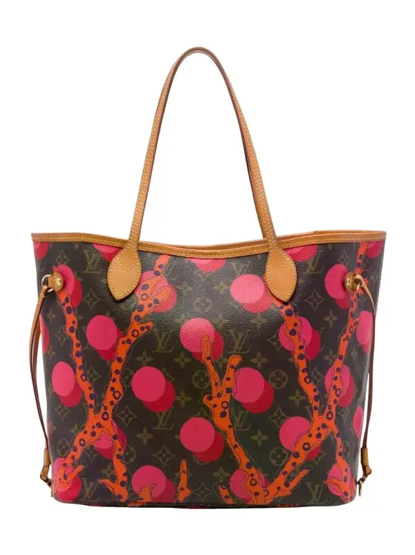 LOUIS VUITTON 2015 Monogram Ramages Neverfull Mm Tote Bag - Brown