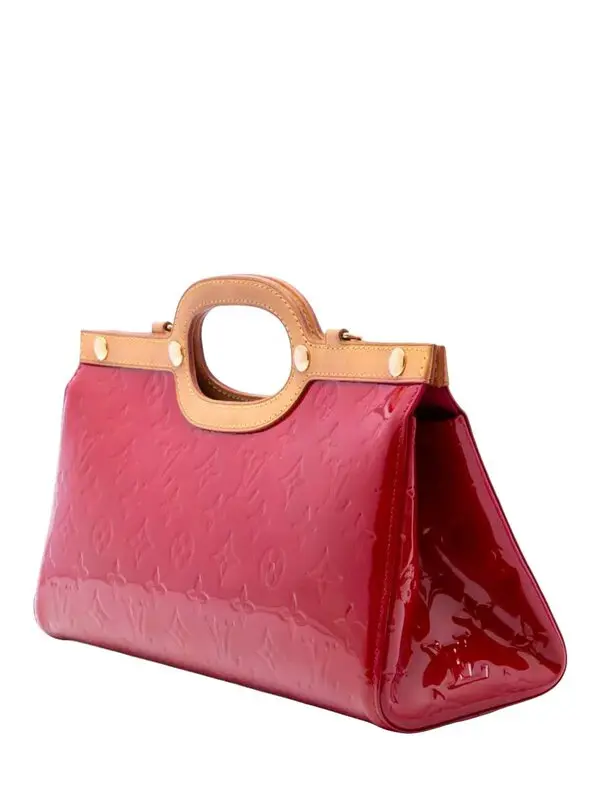 LOUIS VUITTON 2010 Monogram Vernis Roxbury Drive Satchel - Red