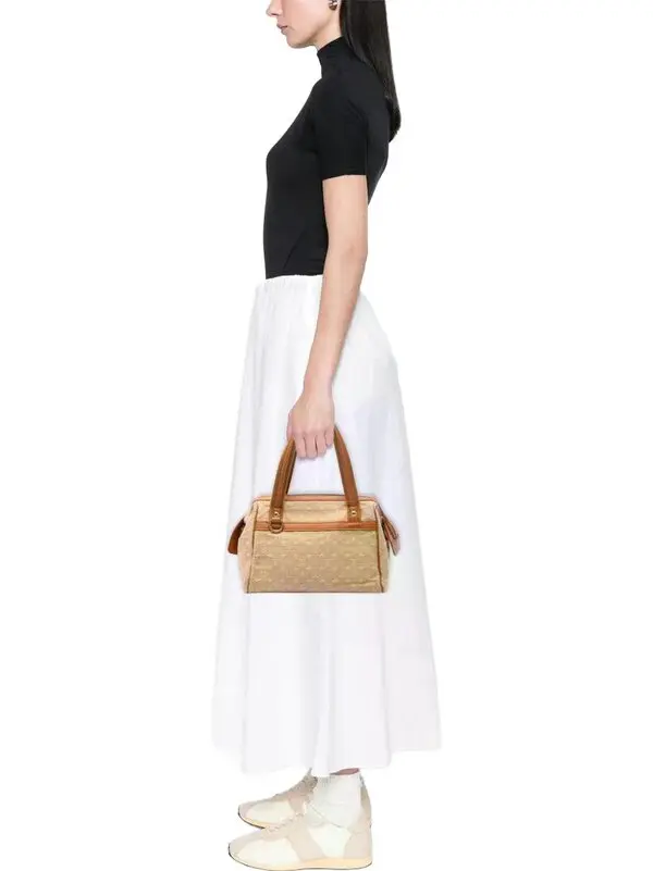 LOUIS VUITTON 2000-2026 Monogram Mini Lin Josephine Pm Shoulder Bag - Brown